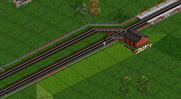 OpenTTD | Building railway stations